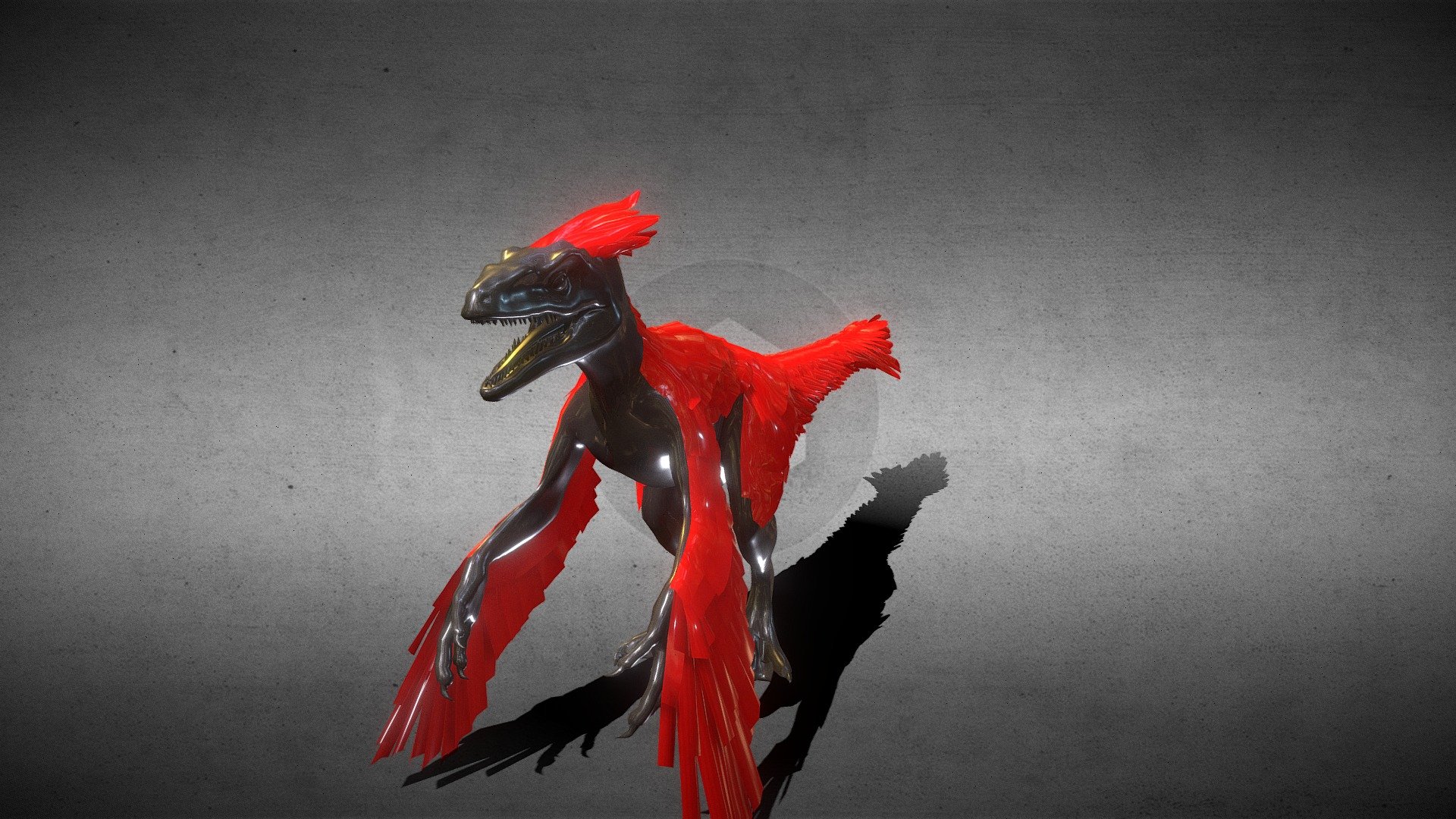 pyroraptor - 3D model by jewalls [ed8df3d] - Sketchfab