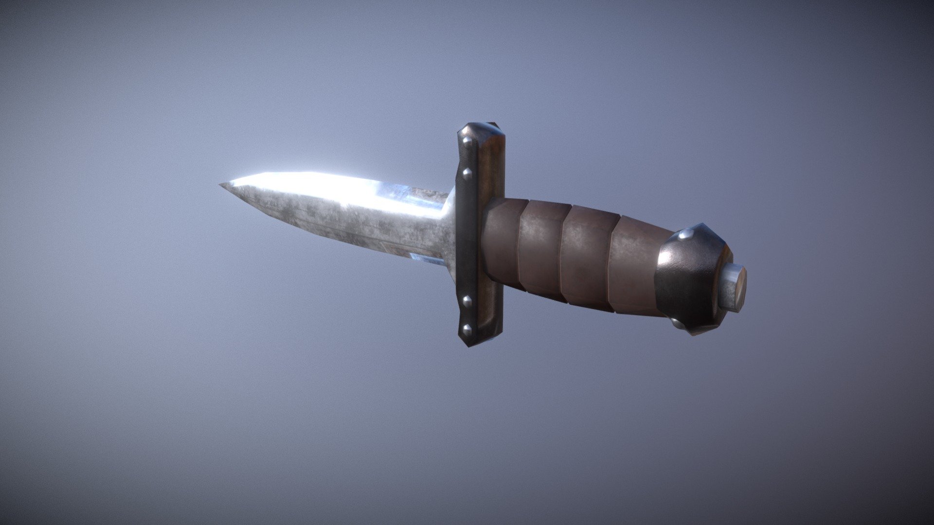 Game Ready Dagger Low Poly - Buy Royalty Free 3D model by FunFant ...