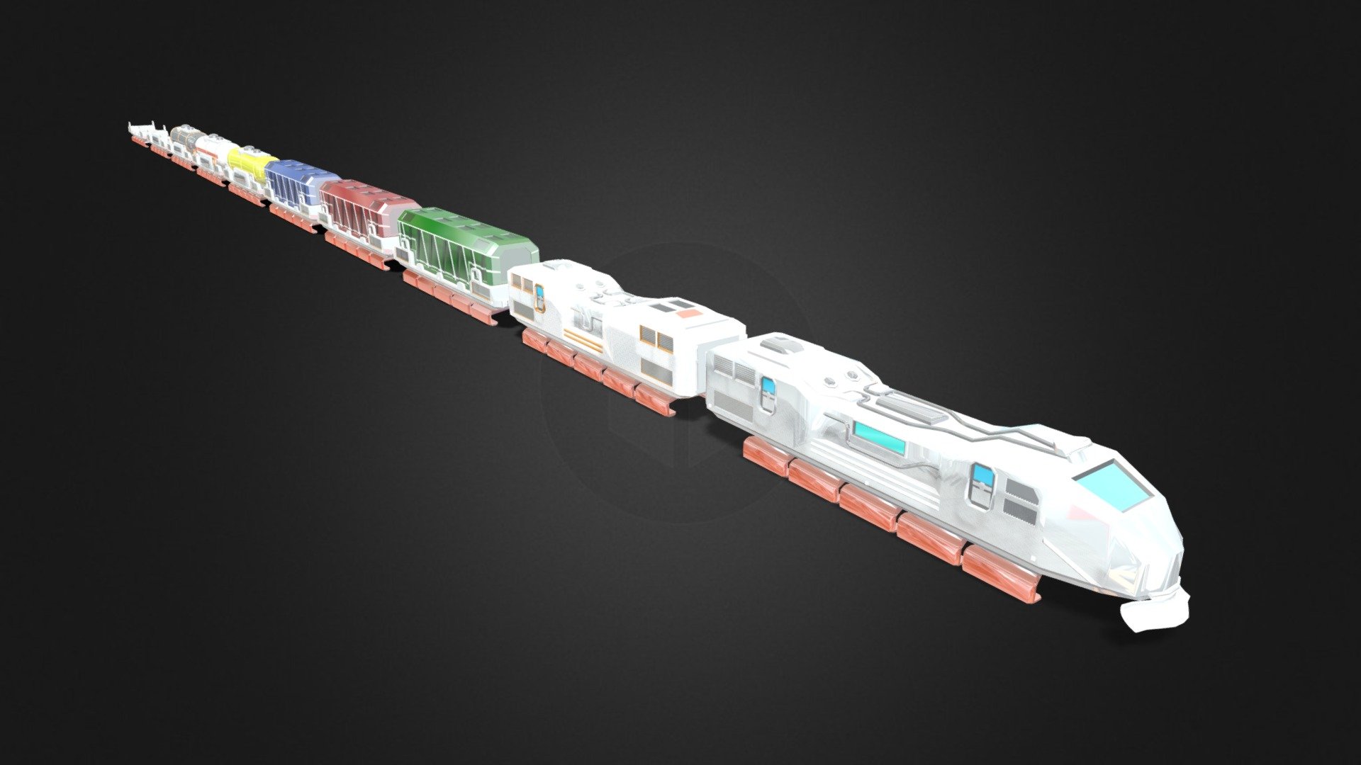 Low poly Truck Train - Download Free 3D model by Aditya Graphical ...
