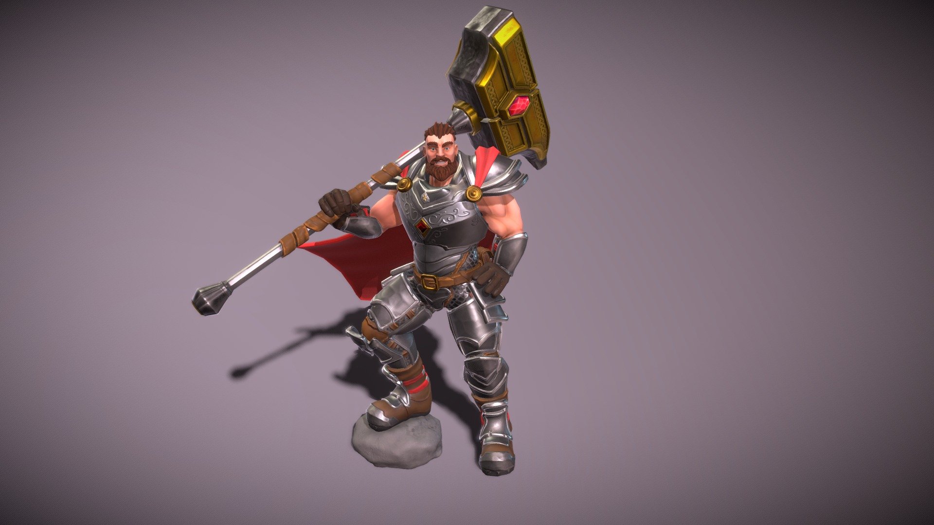 Blacksmith_Character - 3D model by KowalikSebastian [ed9512e] - Sketchfab