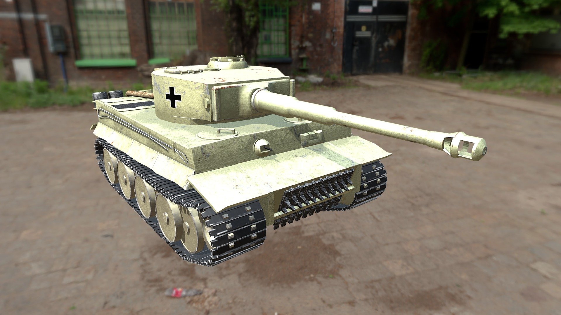 Tiger H1 - 3D model by S-Ennema [ed968ef] - Sketchfab