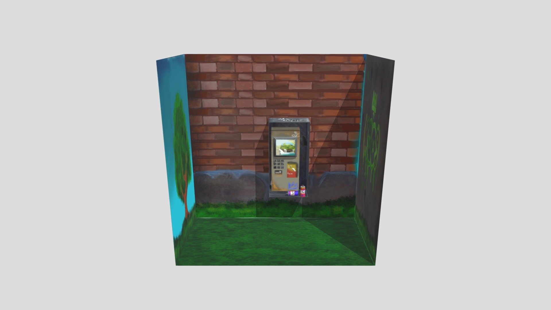 Telefono maquina final - 3D model by brunojo1043 [ed97032] - Sketchfab