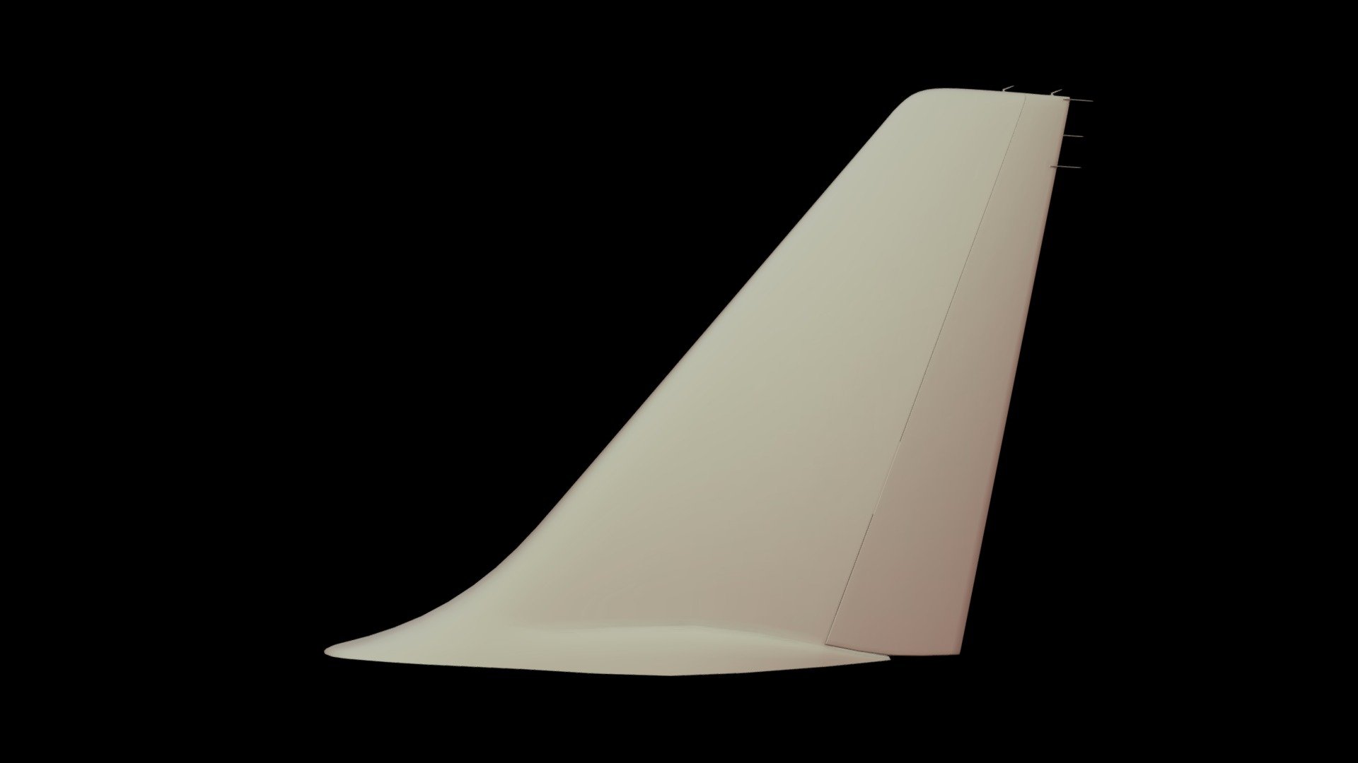 13-2 Vertical Fin And Rudder - 3D model by Kelvin.Huang [ed98b5f ...