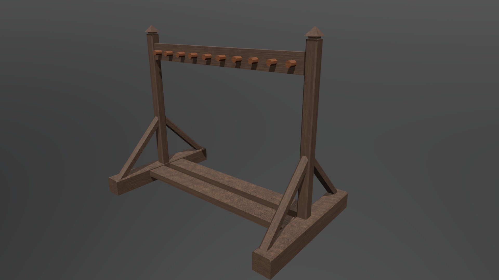 Weapon rack - Download Free 3D model by Wandcaster [ed98bee] - Sketchfab