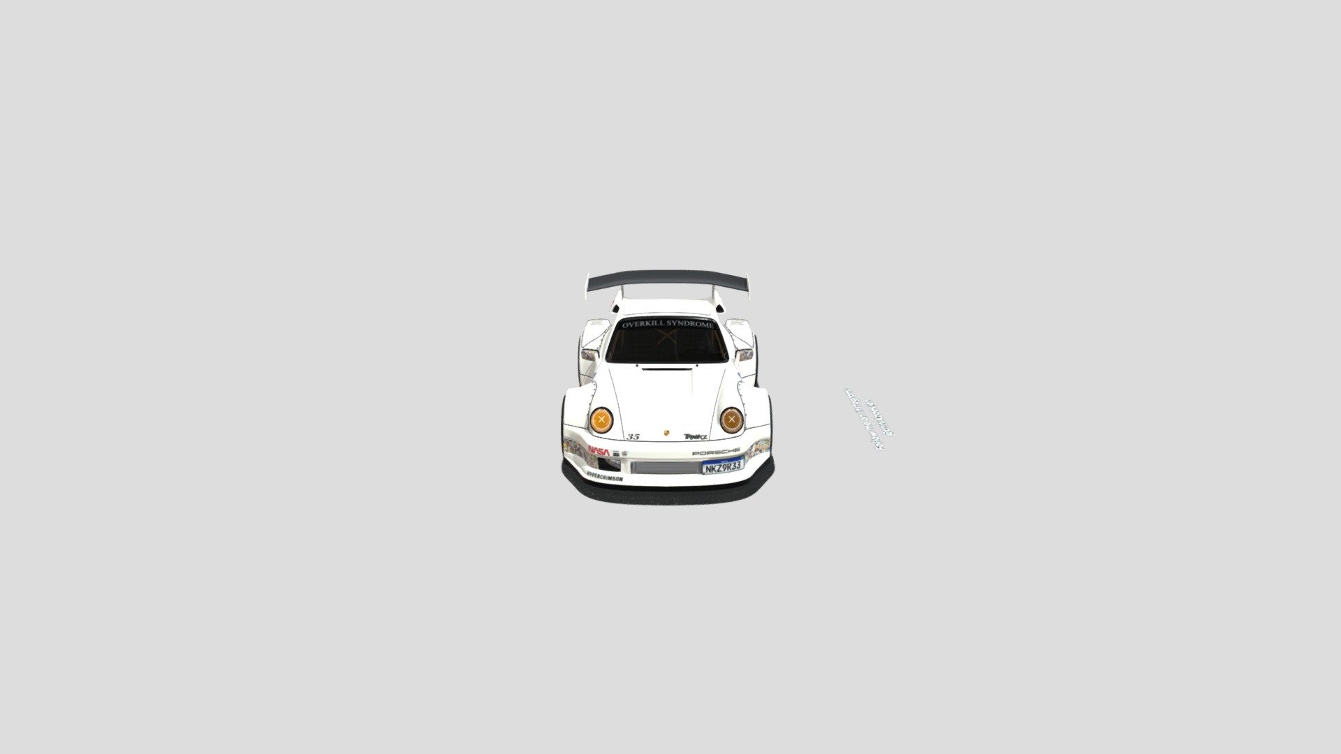 Porsche_930_RWB_MEKKATRANCE_35 - 3D model by Vinatesco [ed98d16 ...