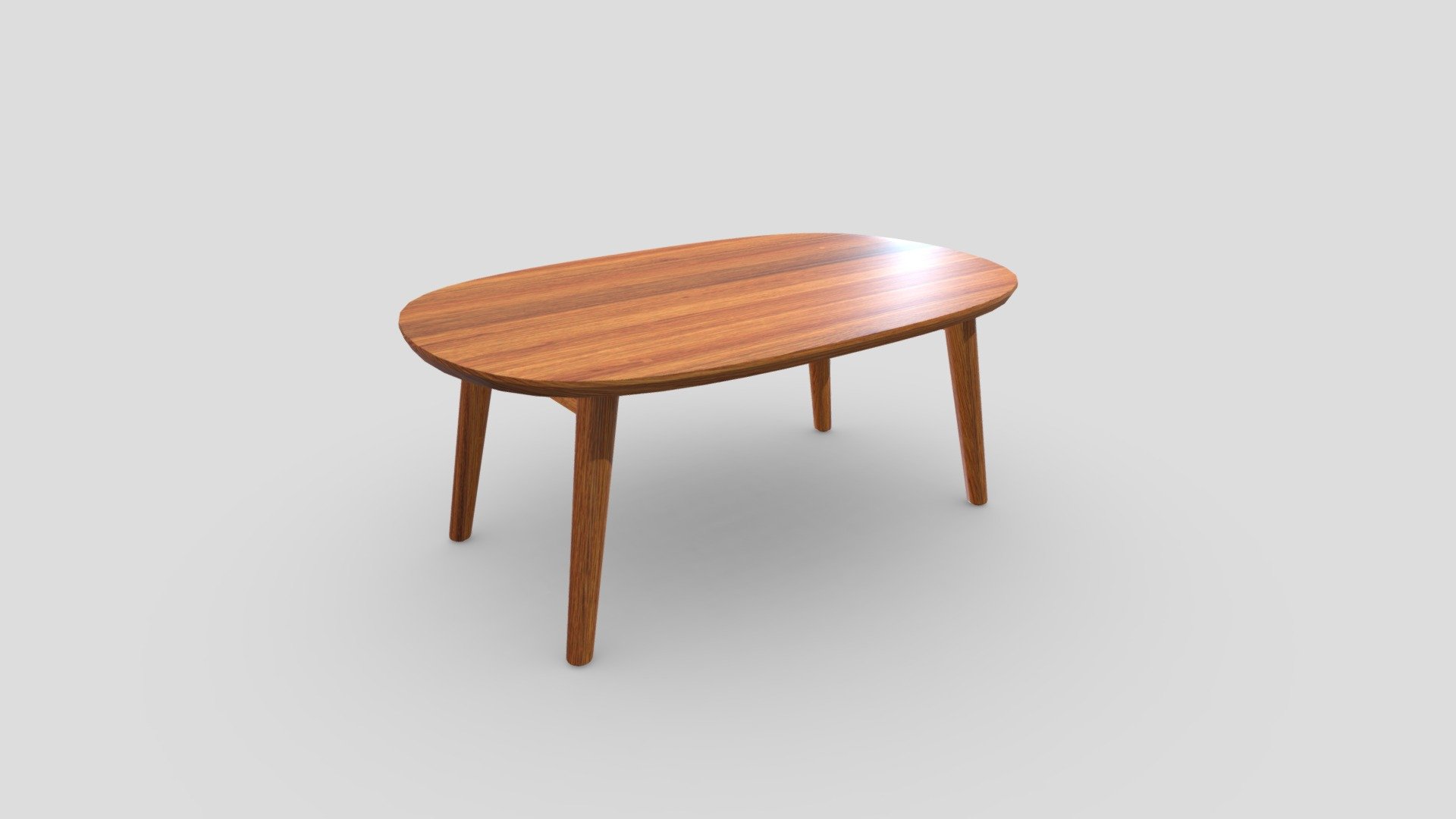 Folding wooden sofa table - Buy Royalty Free 3D model by interior model ...