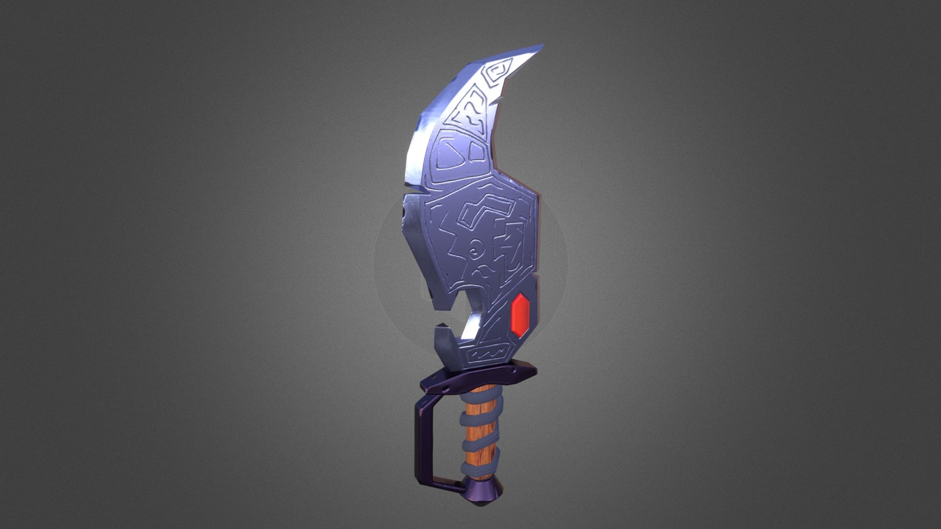 Fantasy Blade - 3D model by Glukhov3D_Store [ed9eee8] - Sketchfab