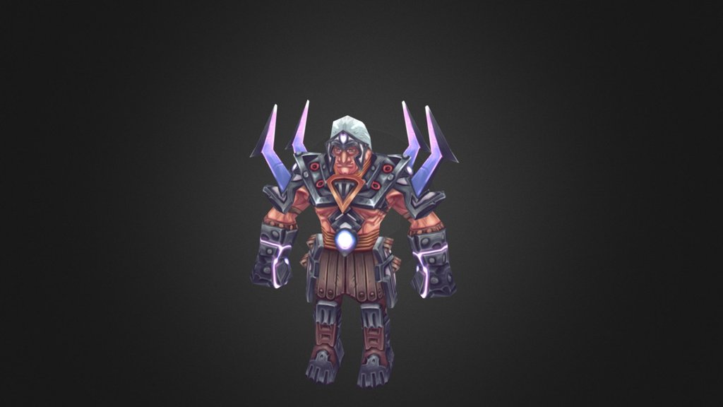 Shaman - Heroes of Paragon - 3D model by poboczny [eda0219] - Sketchfab