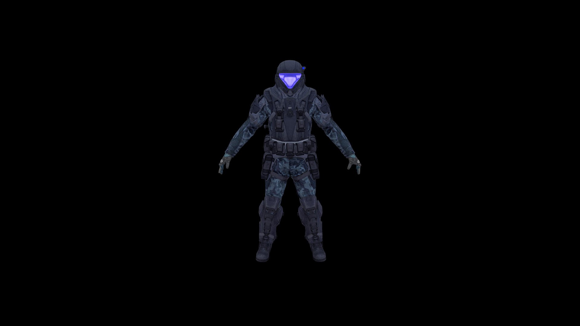 H2A>Characters>ODST - Download Free 3D model by jameslucino117 [eda0acf ...