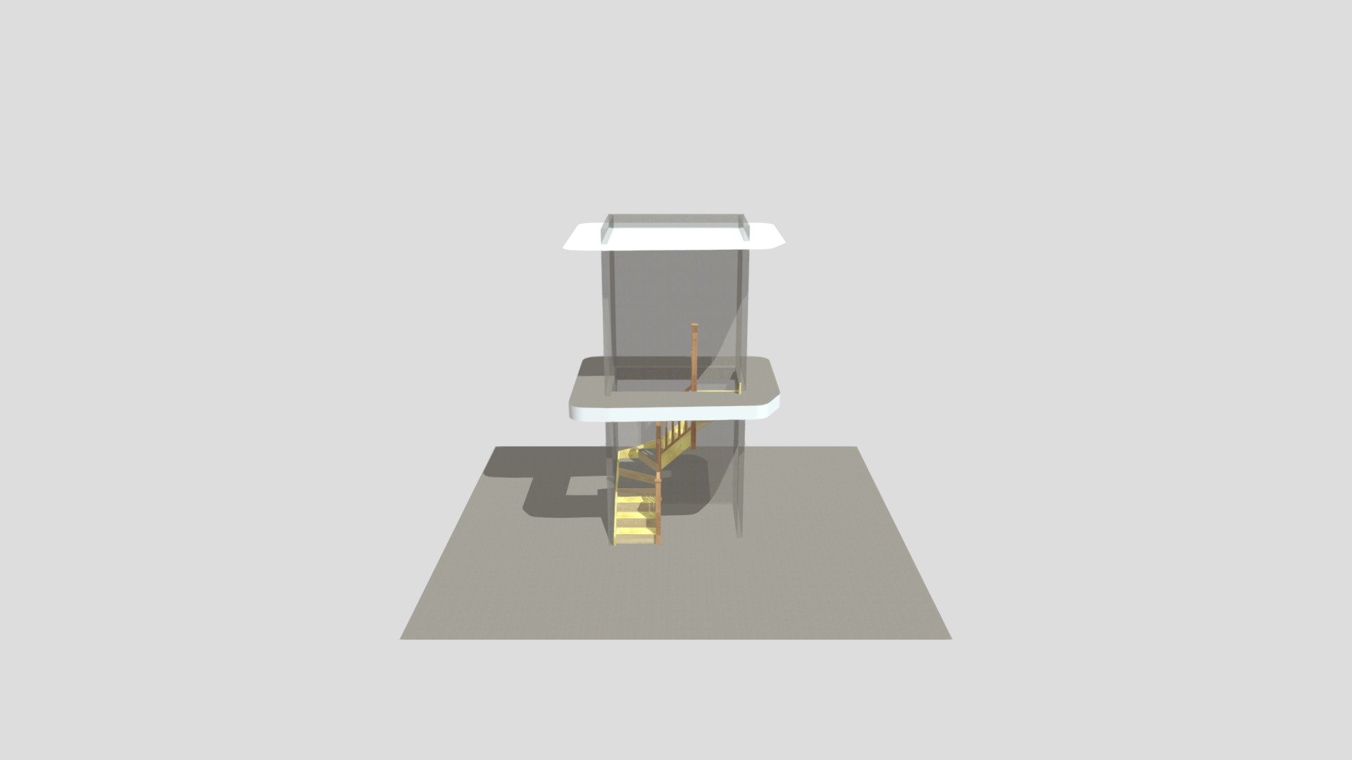 Dan_Huxley_Fazakerley - Download Free 3D model by Alan Grice Staircase ...