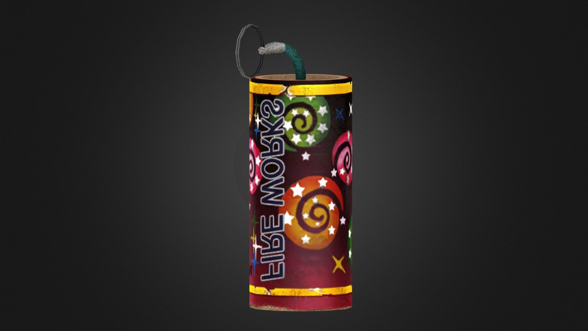 Wt Ui Fireworks Grenad - 3D model by Dimac [eda11ed] - Sketchfab