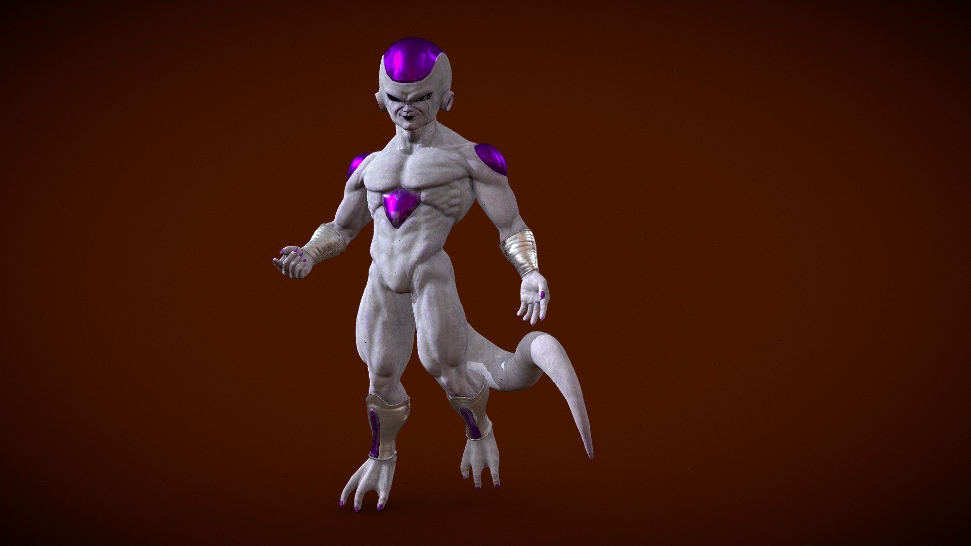 Frieza Fanart - 3D model by Lucas M. Rey (@luqitasmt) [eda417c] - Sketchfab