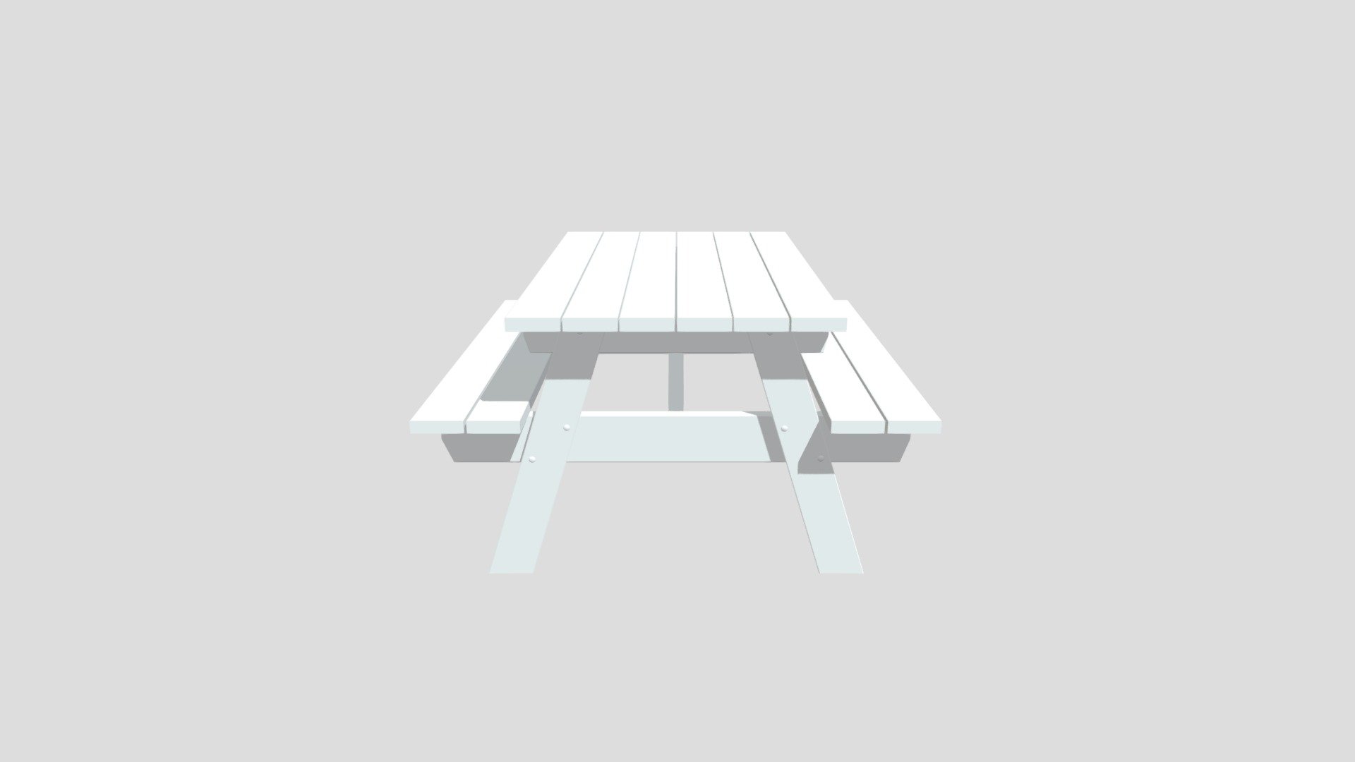 Picnic Table - 3D model by IncogoVR [eda4c33] - Sketchfab