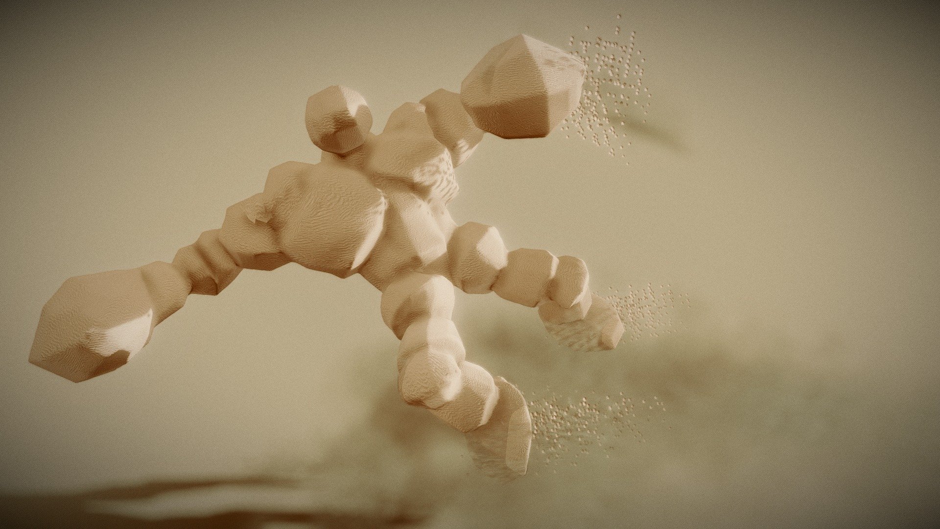 Sand Golem - Download Free 3D model by Jacob Quintana (@jacobq1004 ...