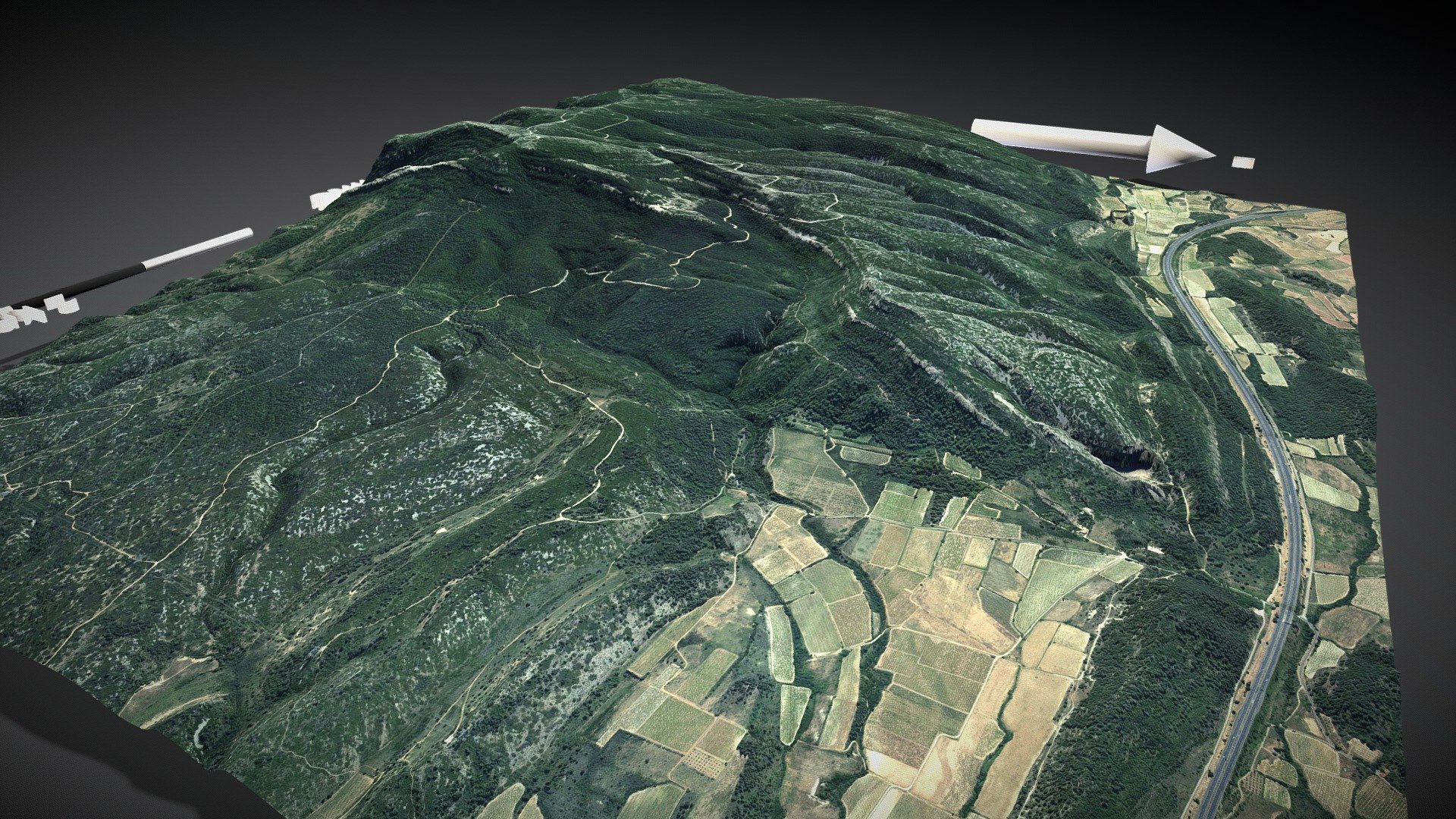 Signal d'Alaric (IGN 5m zoom) - Buy Royalty Free 3D model by Xavier ...