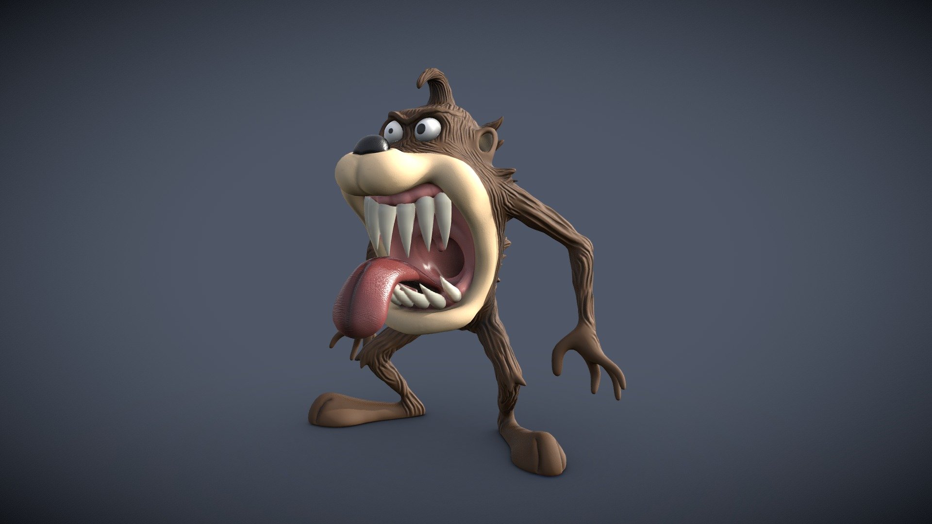 Taz - Looney Tunes - 3D model by Sofi.Capo [eda6814] - Sketchfab