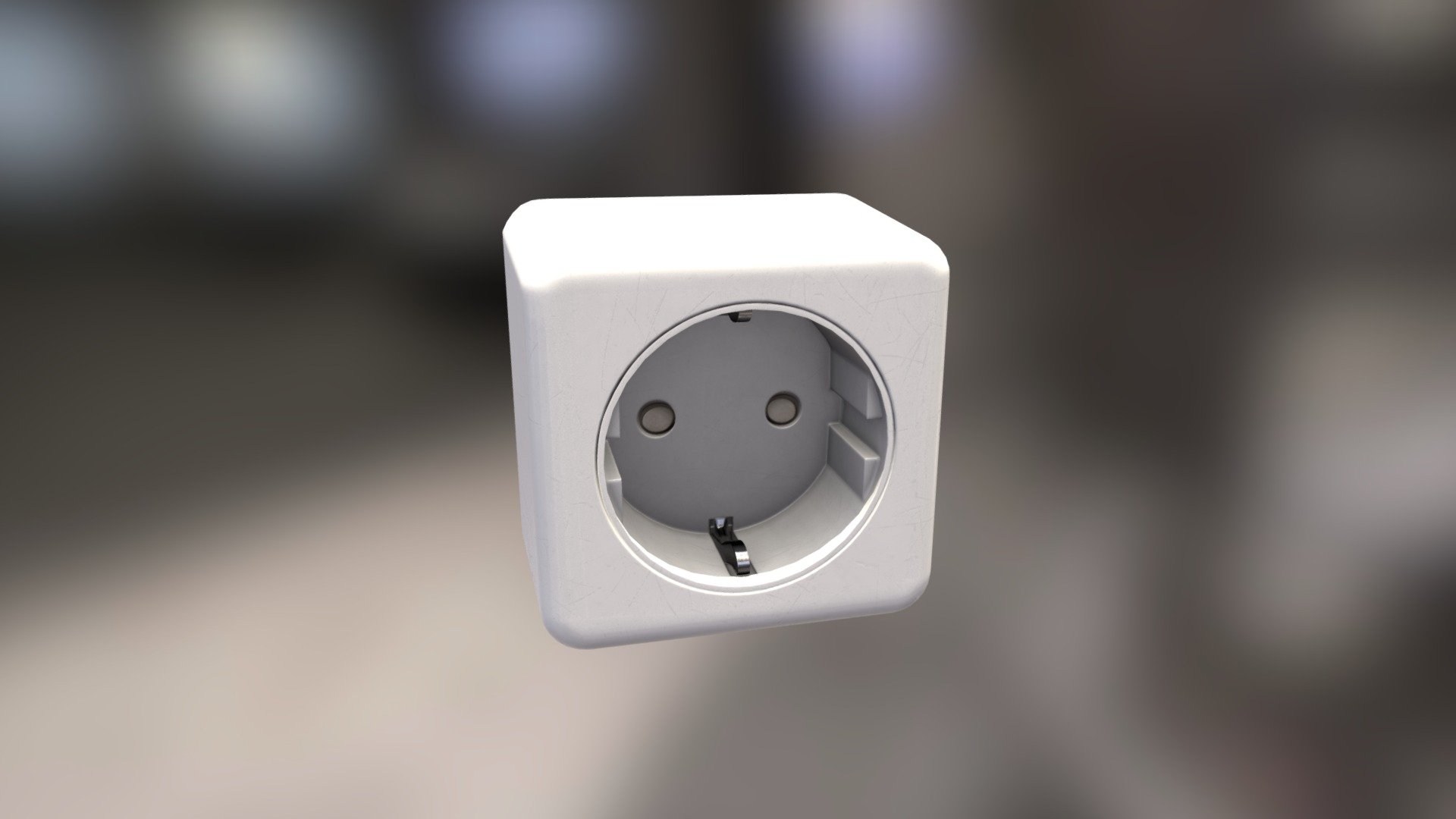 Plug Socket - 3D model by Grishmanovskij Anton (@GrishmanovskijAnton ...
