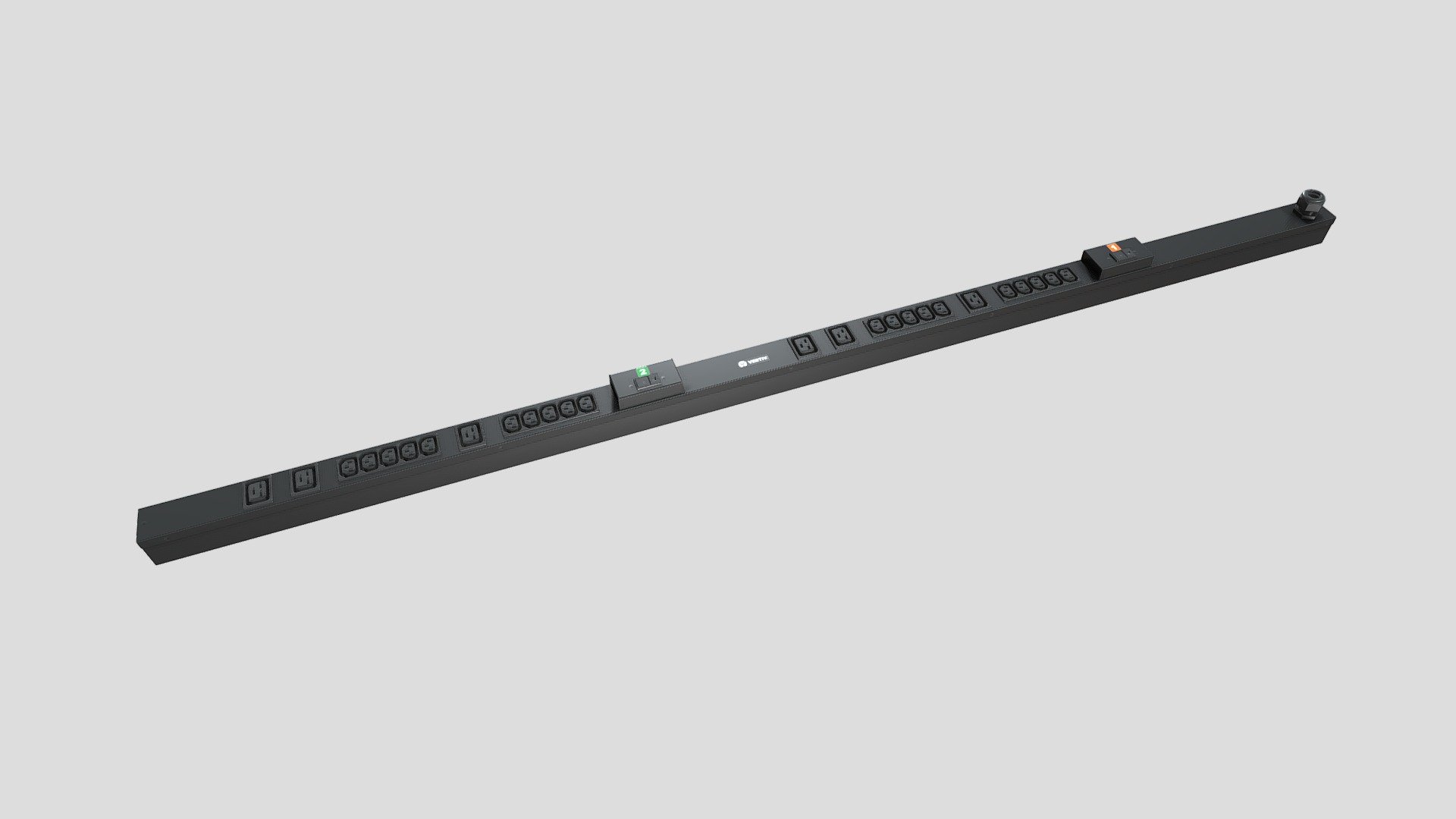 rPDU - Basic Standard, 32A, 230V, 7.3kW - 3D model by Vertiv [edaa1ed ...
