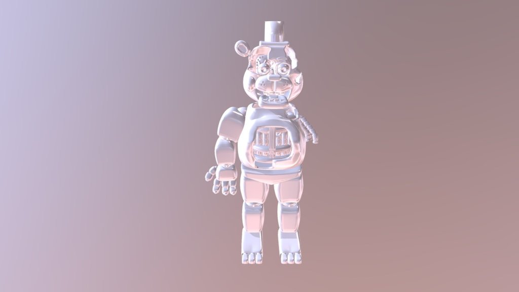 Defective Toy Freddy - 3D model by darkcorruption [edaa3c1] - Sketchfab