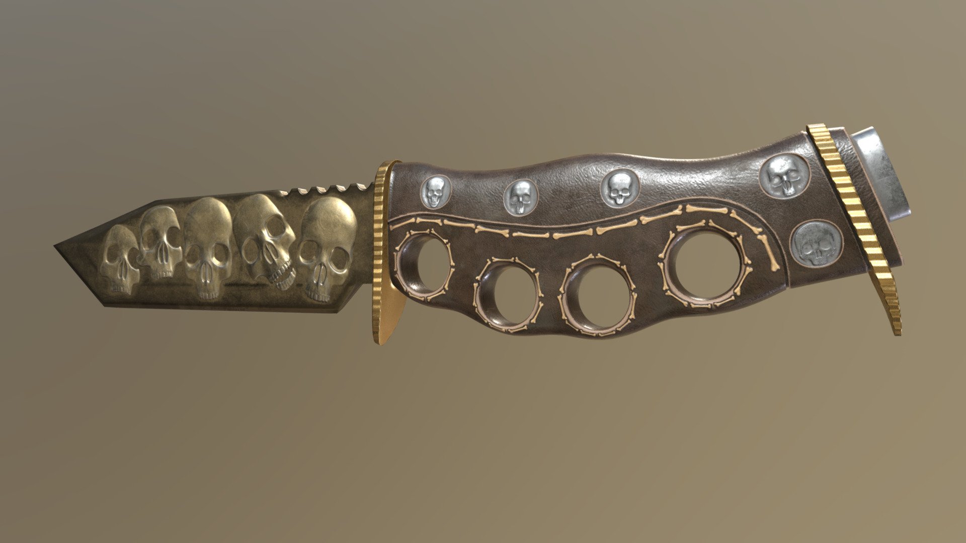 Harbinger Knife - Bone Collector - 3D model by vbrasill [edaa8ff ...