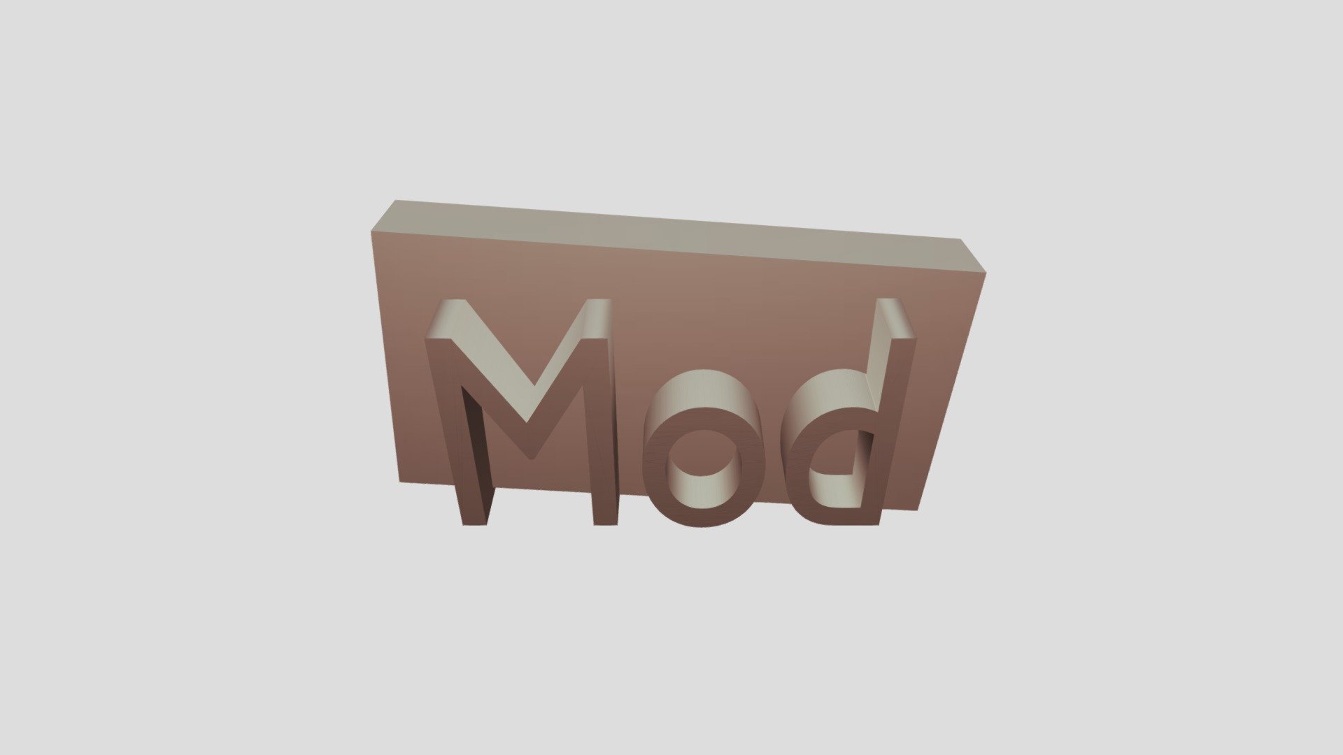 mod-badge - 3D model by project.dash [edaad65] - Sketchfab