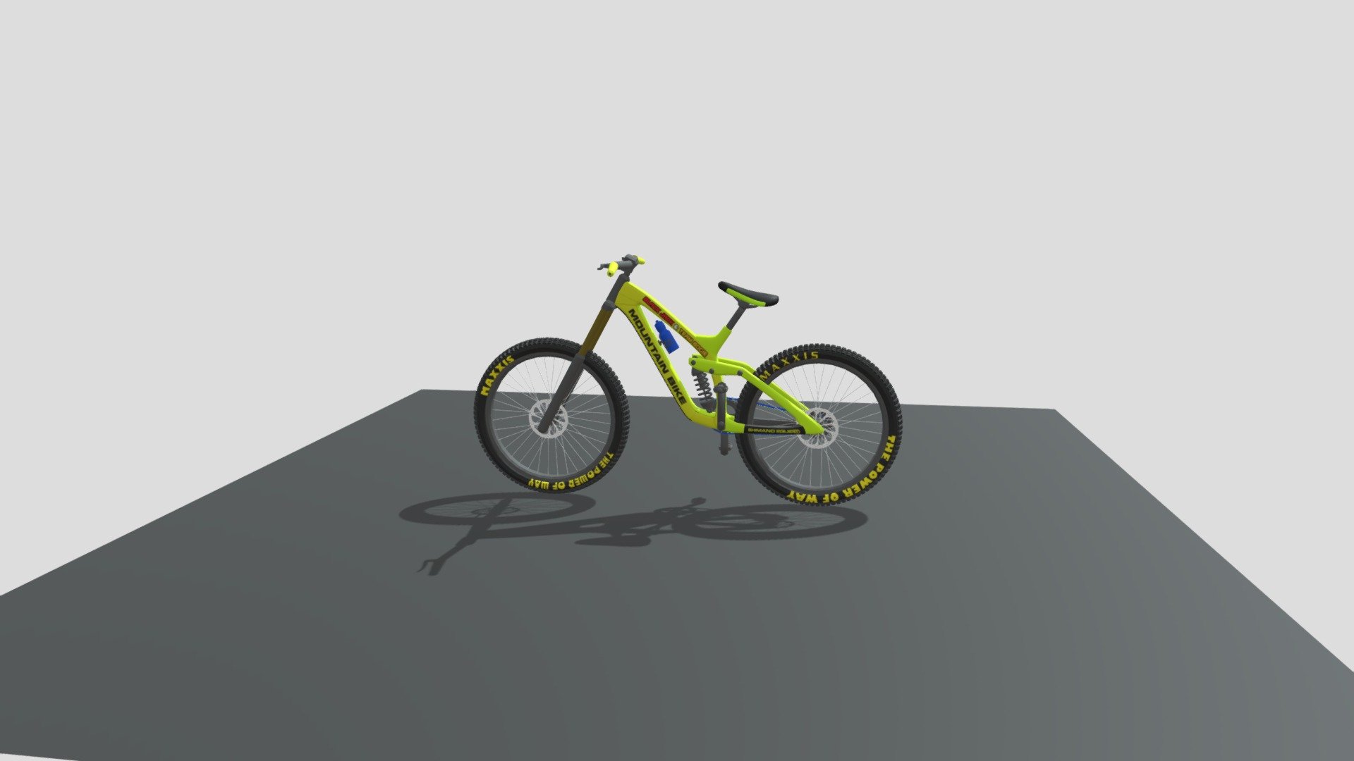 Mountain Bike - 3D model by chokshibbhavik [edaaf5a] - Sketchfab