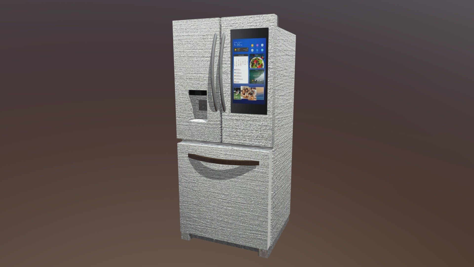 Refrigerator - 3D model by yumime [edab57f] - Sketchfab