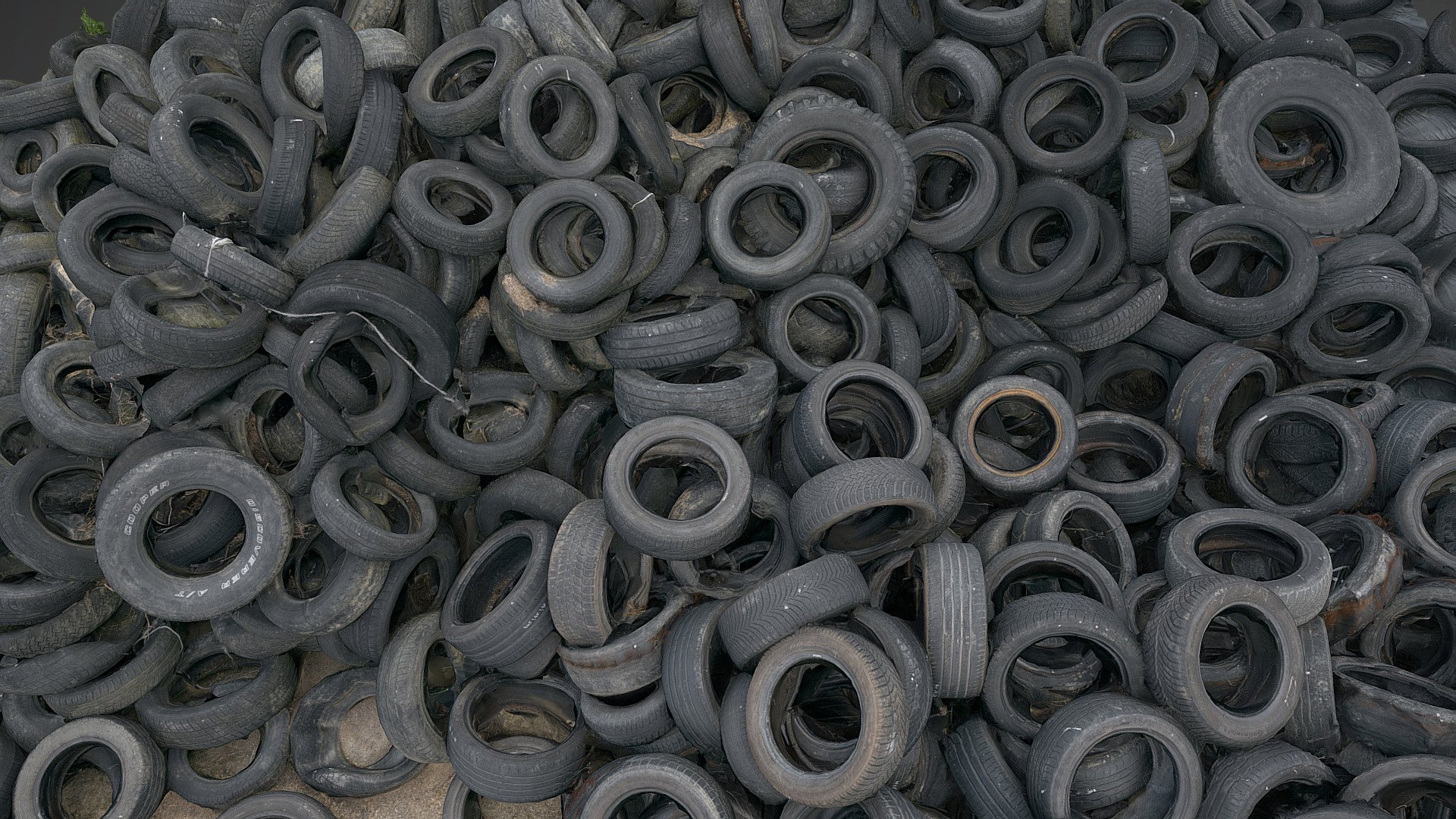 Tire dump - Buy Royalty Free 3D model by matousekfoto [edaba19] - Sketchfab Store