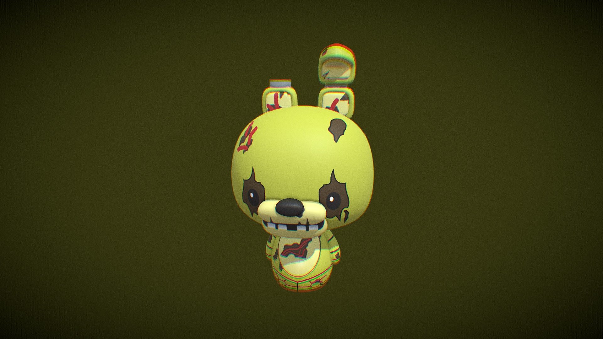 Springtrap - Download Free 3D model by royalroyaltymodel112 [edac8fc ...