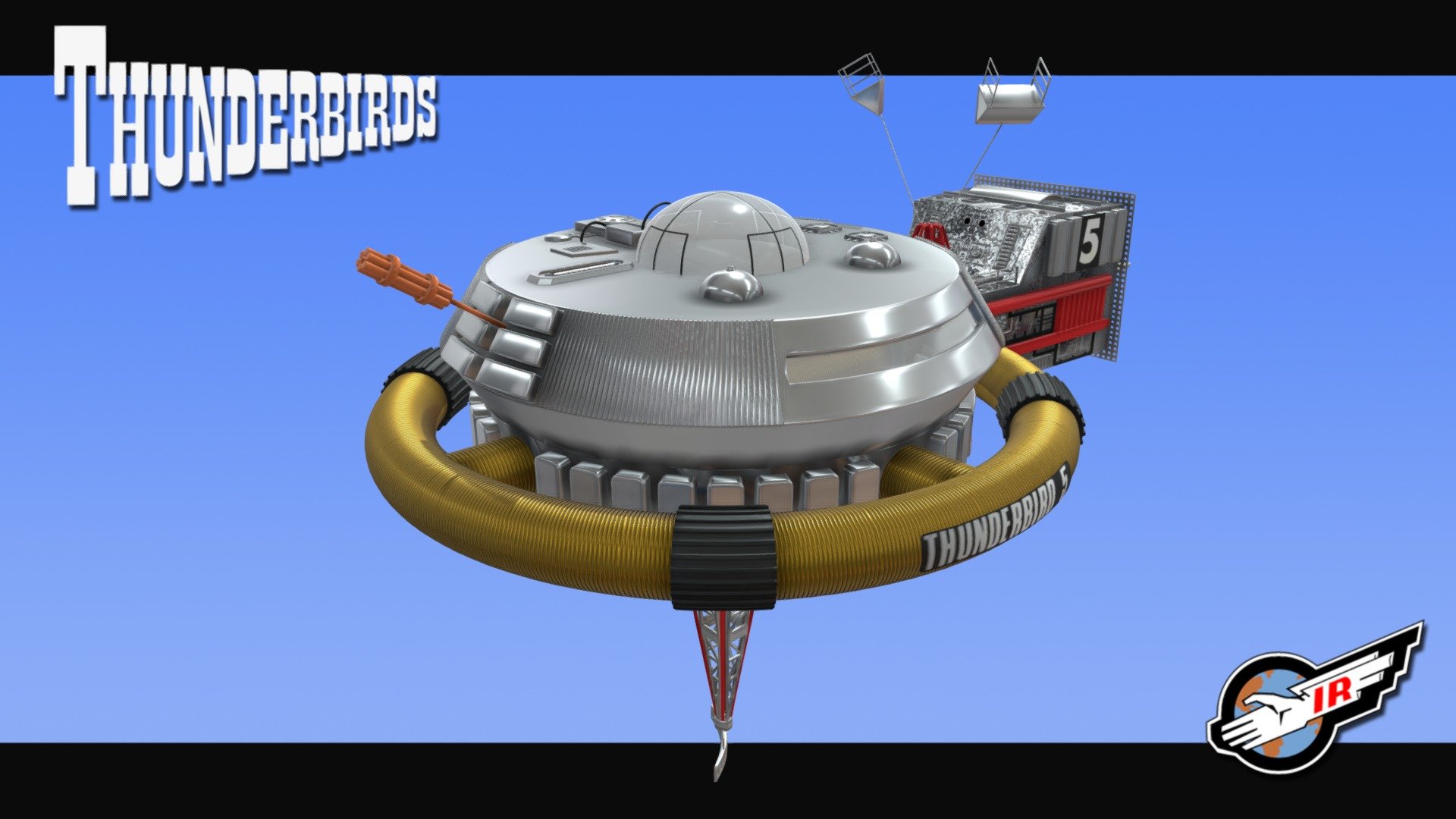 Thunderbird 5 - Buy Royalty Free 3D model by Ralph's Workshop ...
