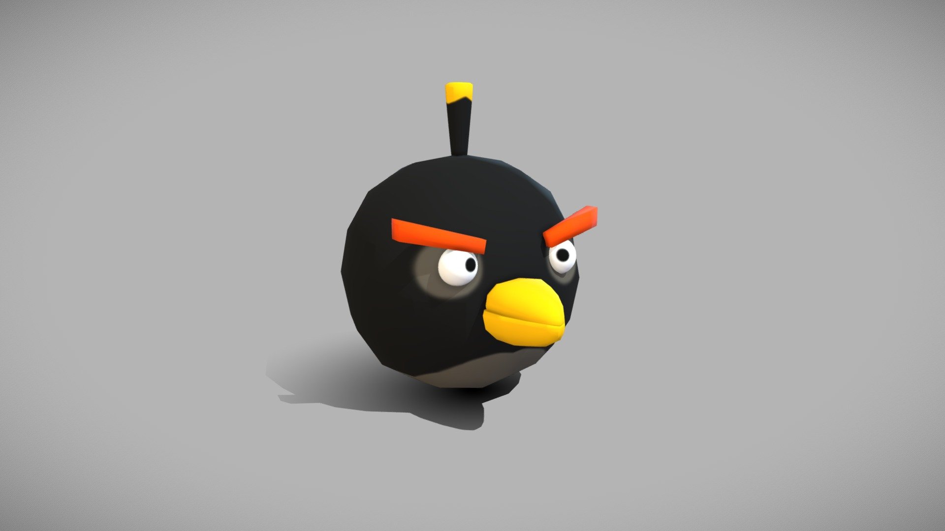 Angry Bird Wallpaper 3d
