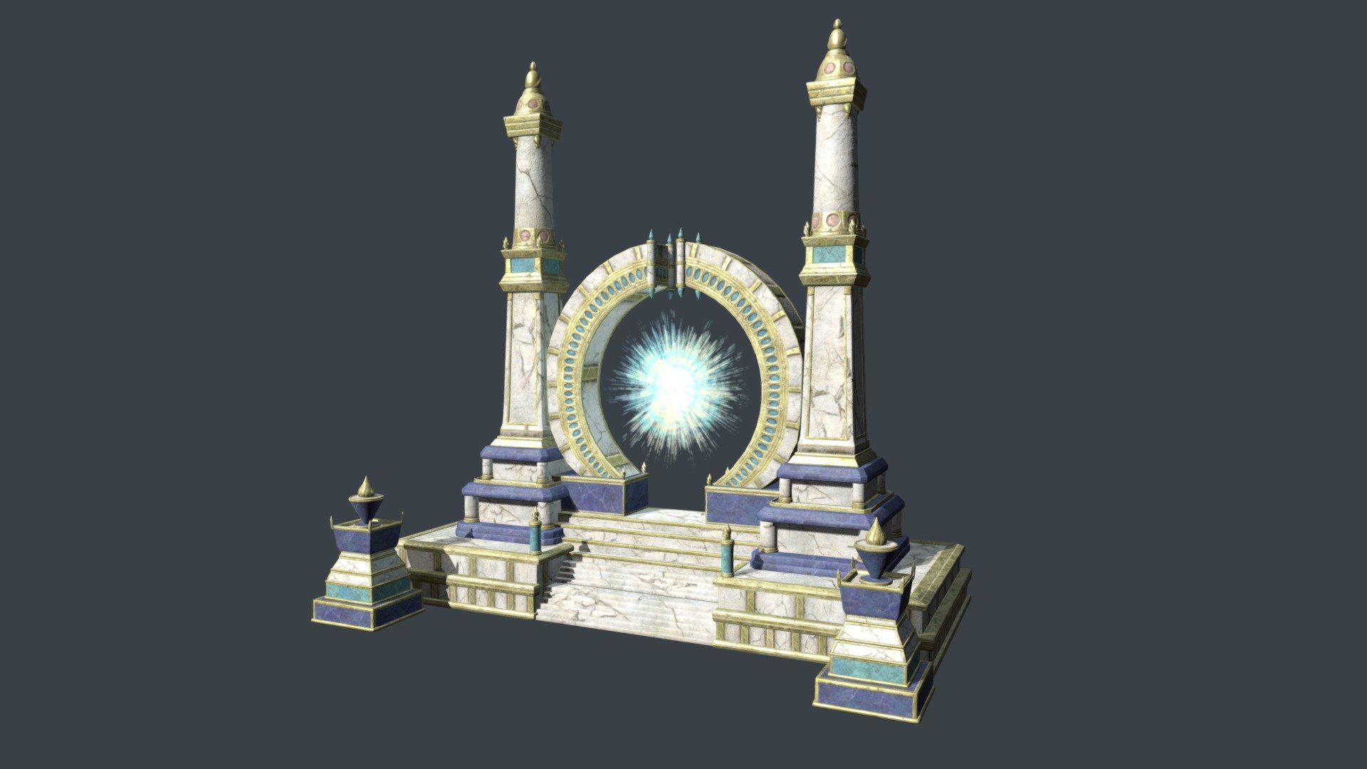Portal (textured) - Download Free 3D model by Jonathan Millhauser ...
