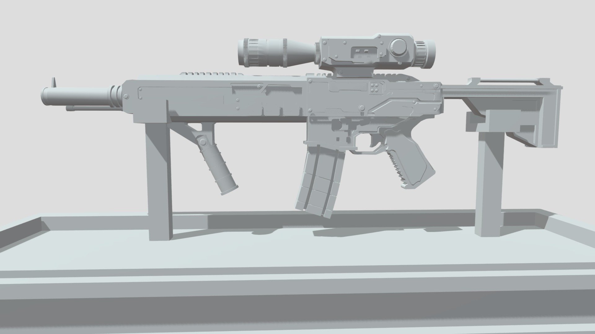M16 Rifle - 3D model by Kalyan Varma (@Kalyanvarma) [edad9cb] - Sketchfab