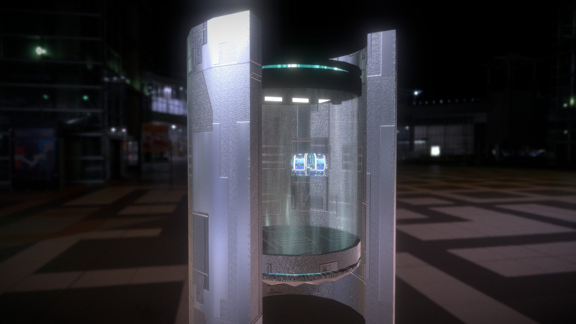 First-Person Game Elevator Design - Download Free 3D model by Inditrion ...
