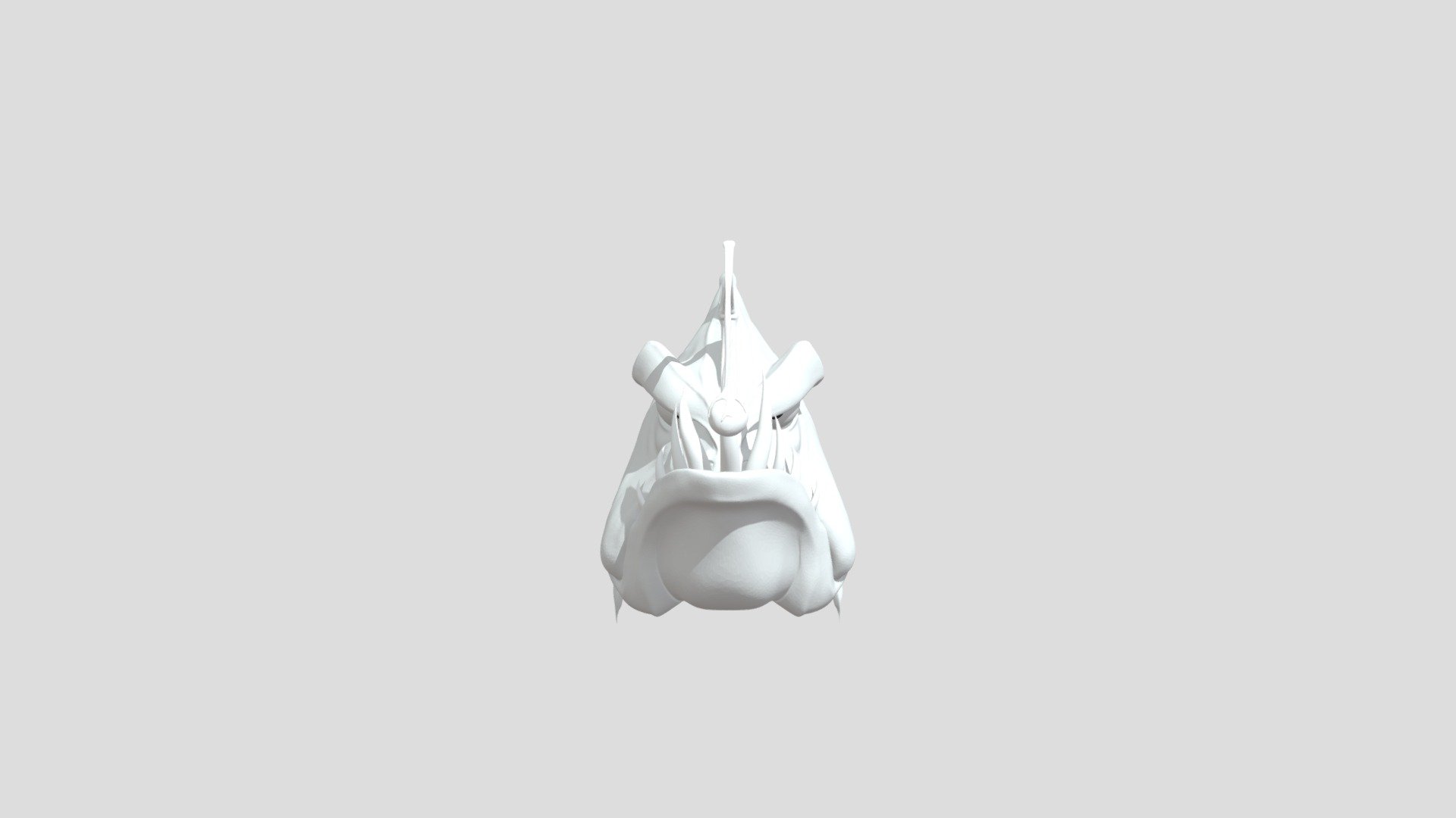 just a regular angry fish - 3D model by aalmaluar [edb110d] - Sketchfab
