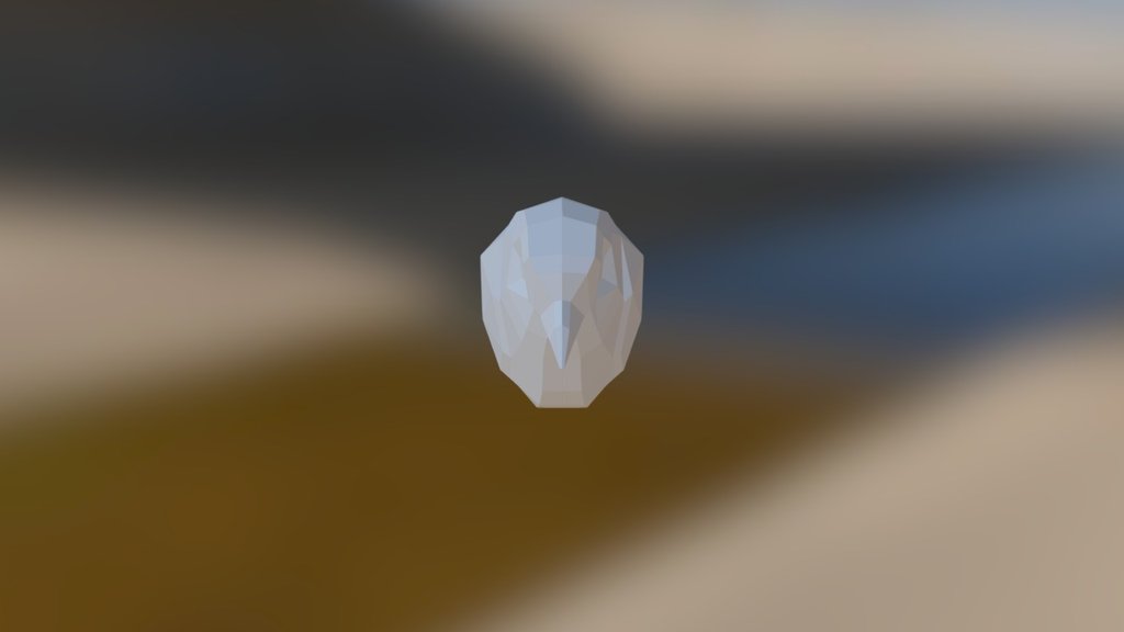 Low poly bird head - 3D model by Bartvdb (@sharpcraft) [edb17f1 ...