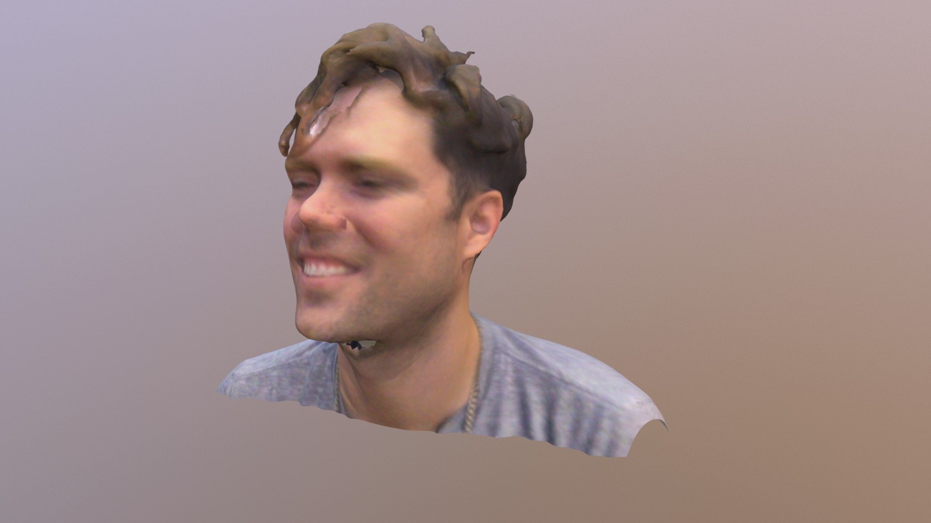 Dax Norman face 3D Scan October 04, 2017 - 3D model by daxnorman ...