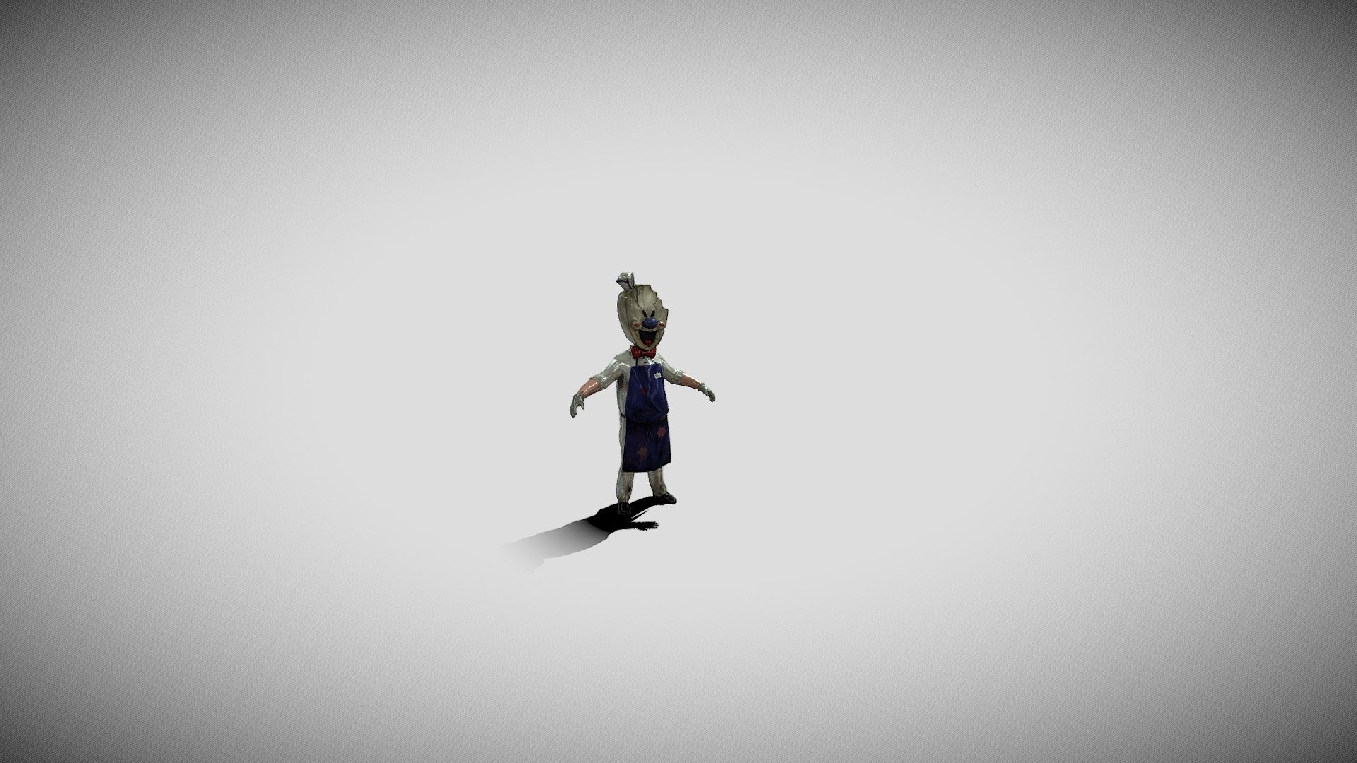 ICE SCREAM: Rod's metal statue - 3D model by dipasrc [edb31c7] - Sketchfab