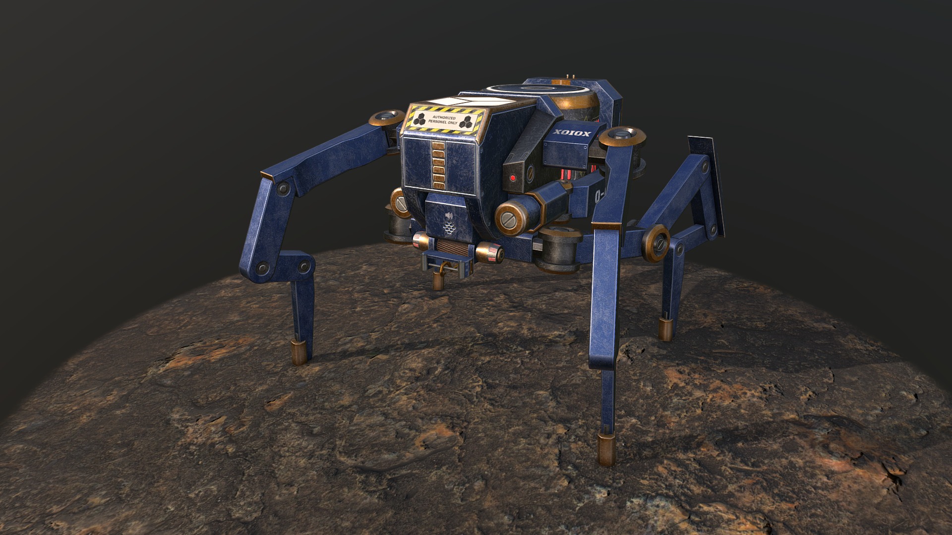 Transport Bot - 3D model by Cosmicbear (@monsoonjunkie) [edb3f56 ...