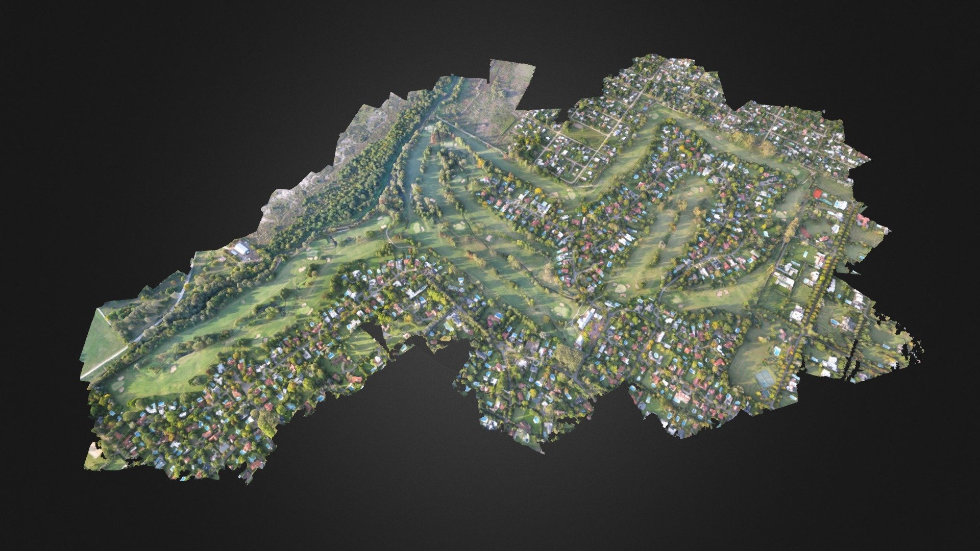 Golf Course - 3D model by Pablo Legarreta (@dronexplora) [edb72a9 ...