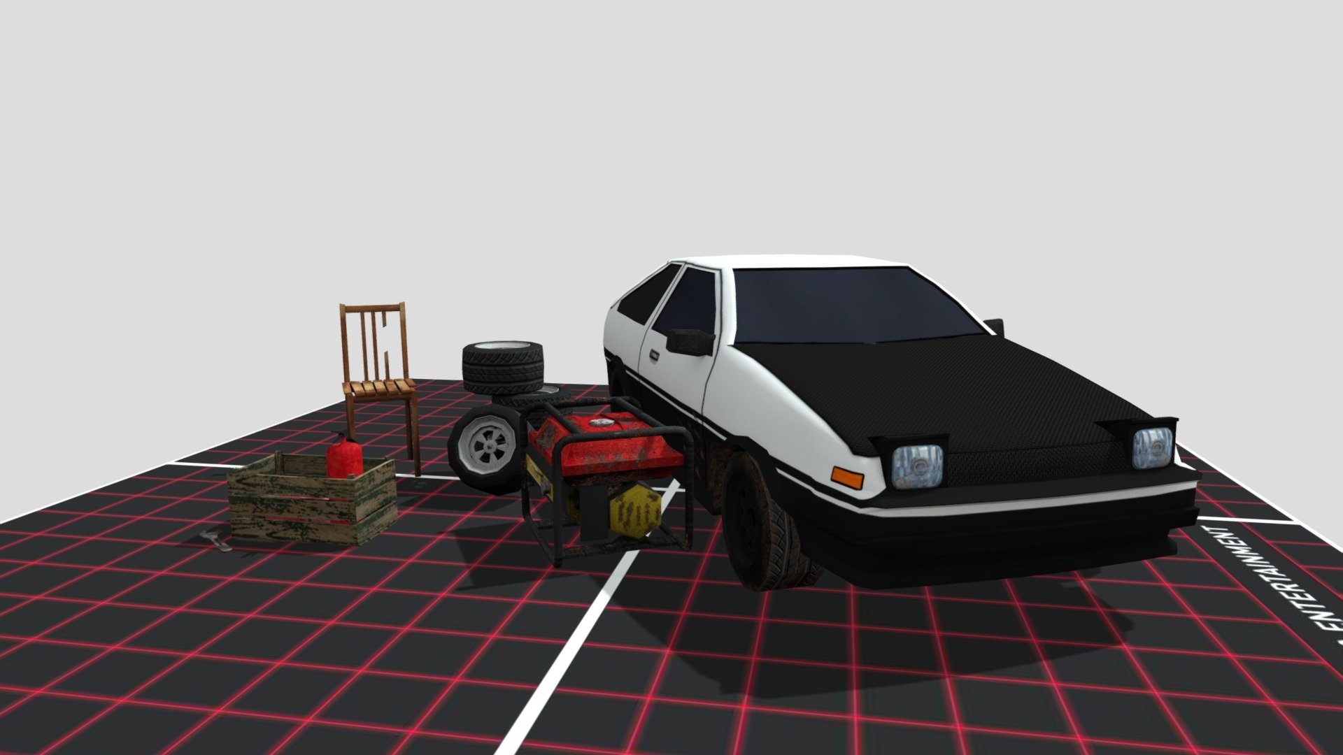 DAE 5 Finished props - ForestLoner - 3D model by Cristian_Dontu ...
