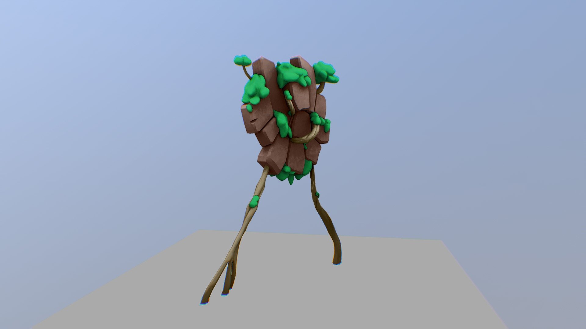 Earth Wall Mid - 3D model by franikotian [edb8a36] - Sketchfab