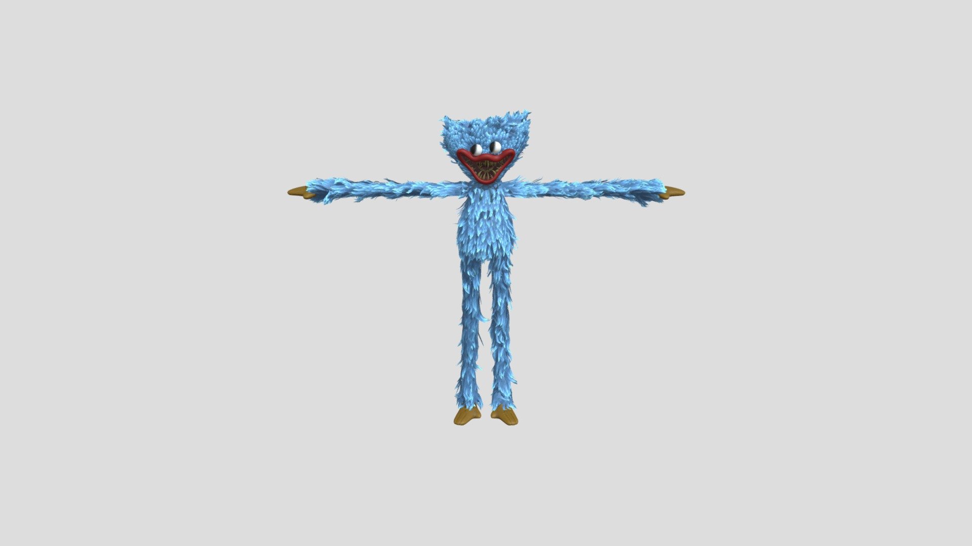 Project playtime Huggy Wuggy - 3D model by petecartwright [edb90eb] - Sketchfab