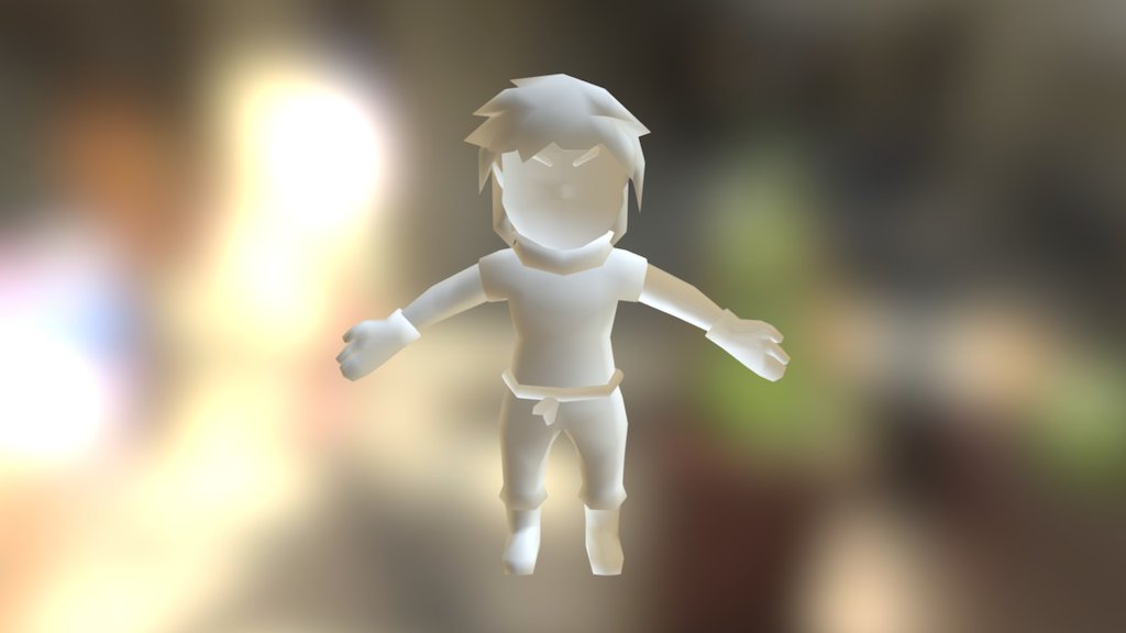 RPG Female Character - 3D model by BuckyLuis [edba435] - Sketchfab