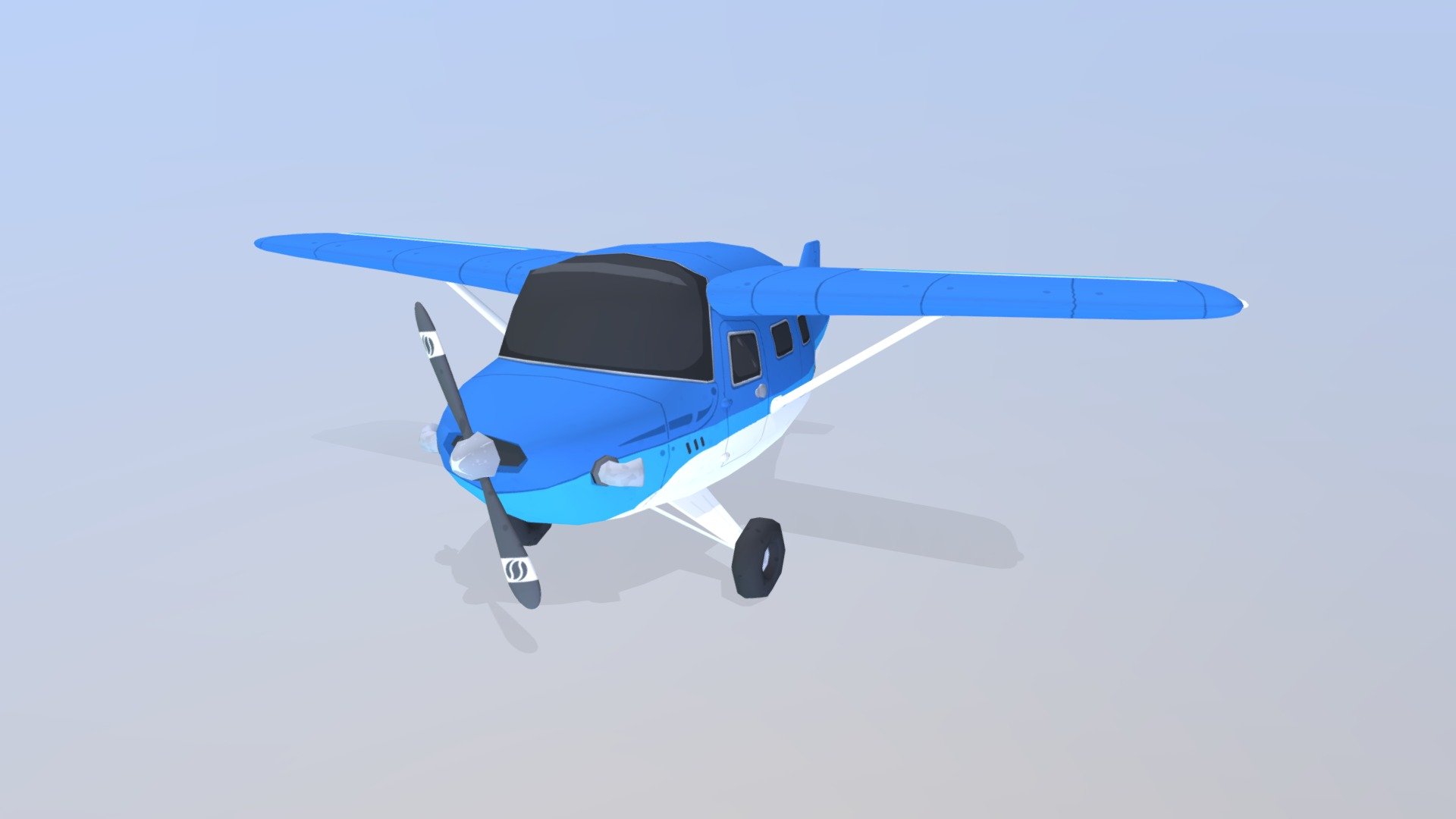 Cartoon Plane - Download Free 3D model by Jorge Mayoral Asensio ...
