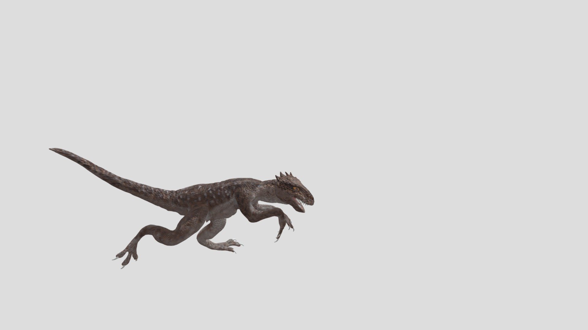 Fantasy Type Raptor (Run Leap Anim) - 3D model by smashr [edbd361 ...