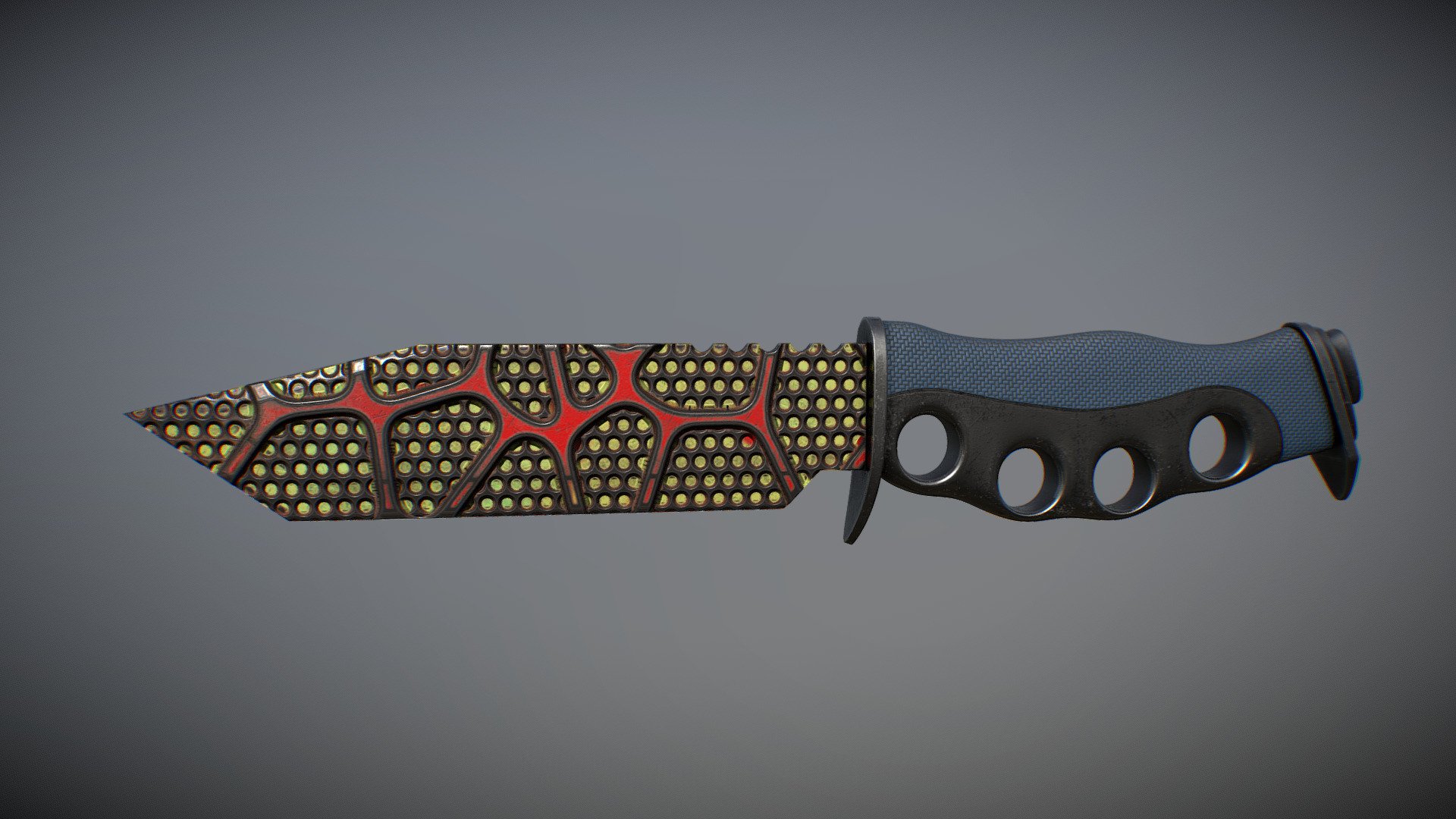 Harbinger Knife - Project X - 3D model by BadtRIP (@badtripbg) [edbda4e ...
