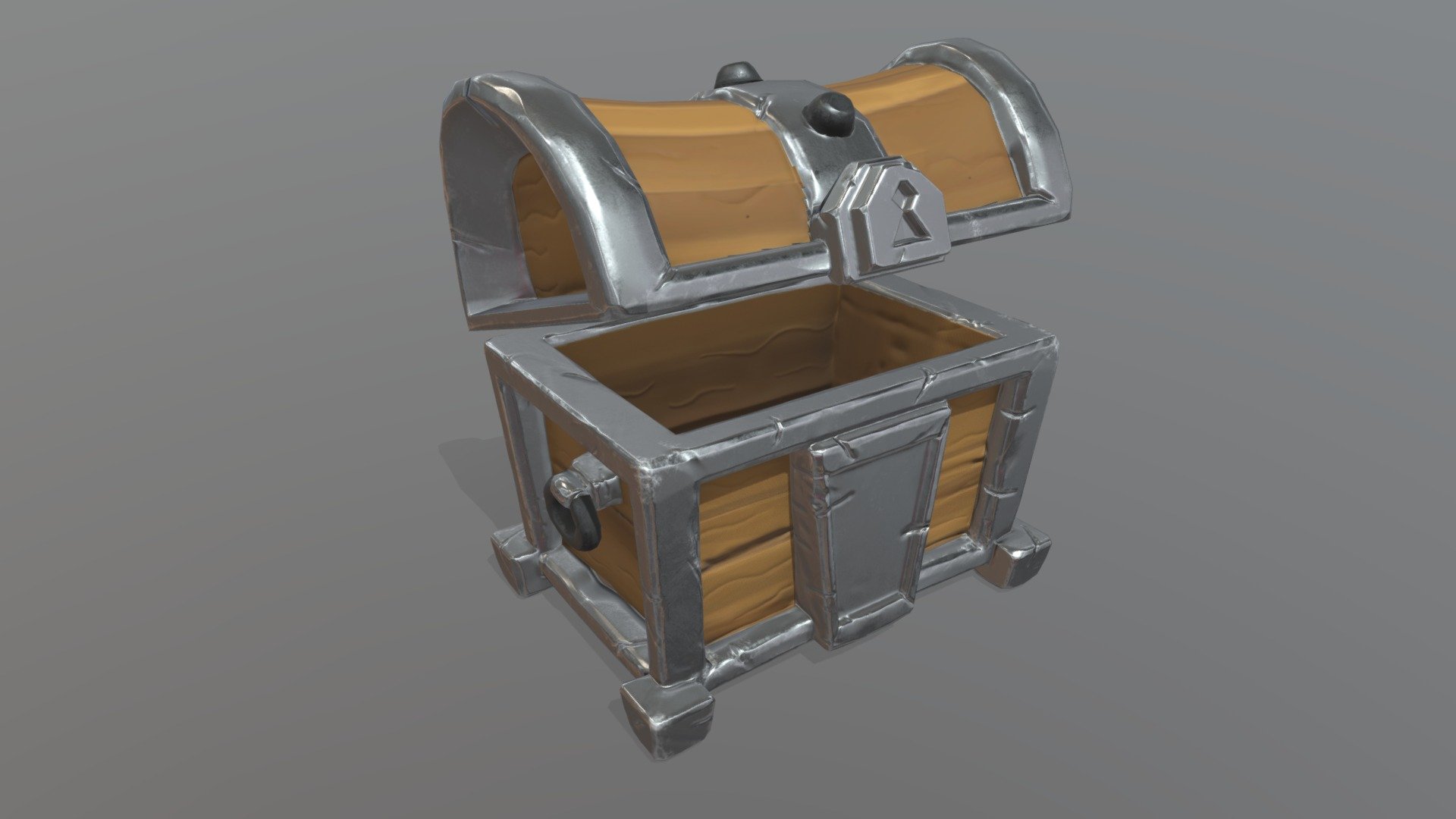 Game Ready Stylized Chest - 3D model by Sevda Tepe (@sevdatepee ...