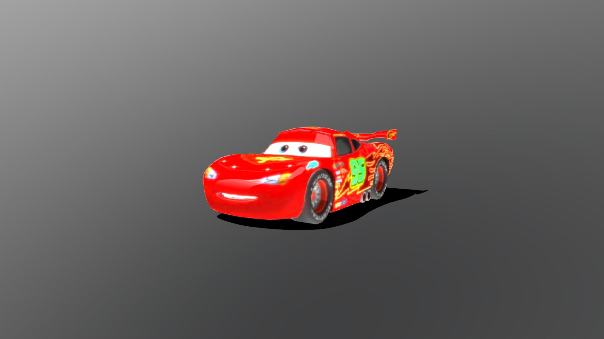 Neon Lightning McQueen Cars 2 - Download Free 3D model by ...