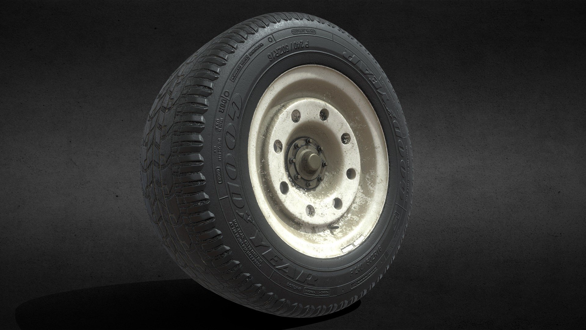 car wheel - 3D model by Kwinto [edbfa9a] - Sketchfab